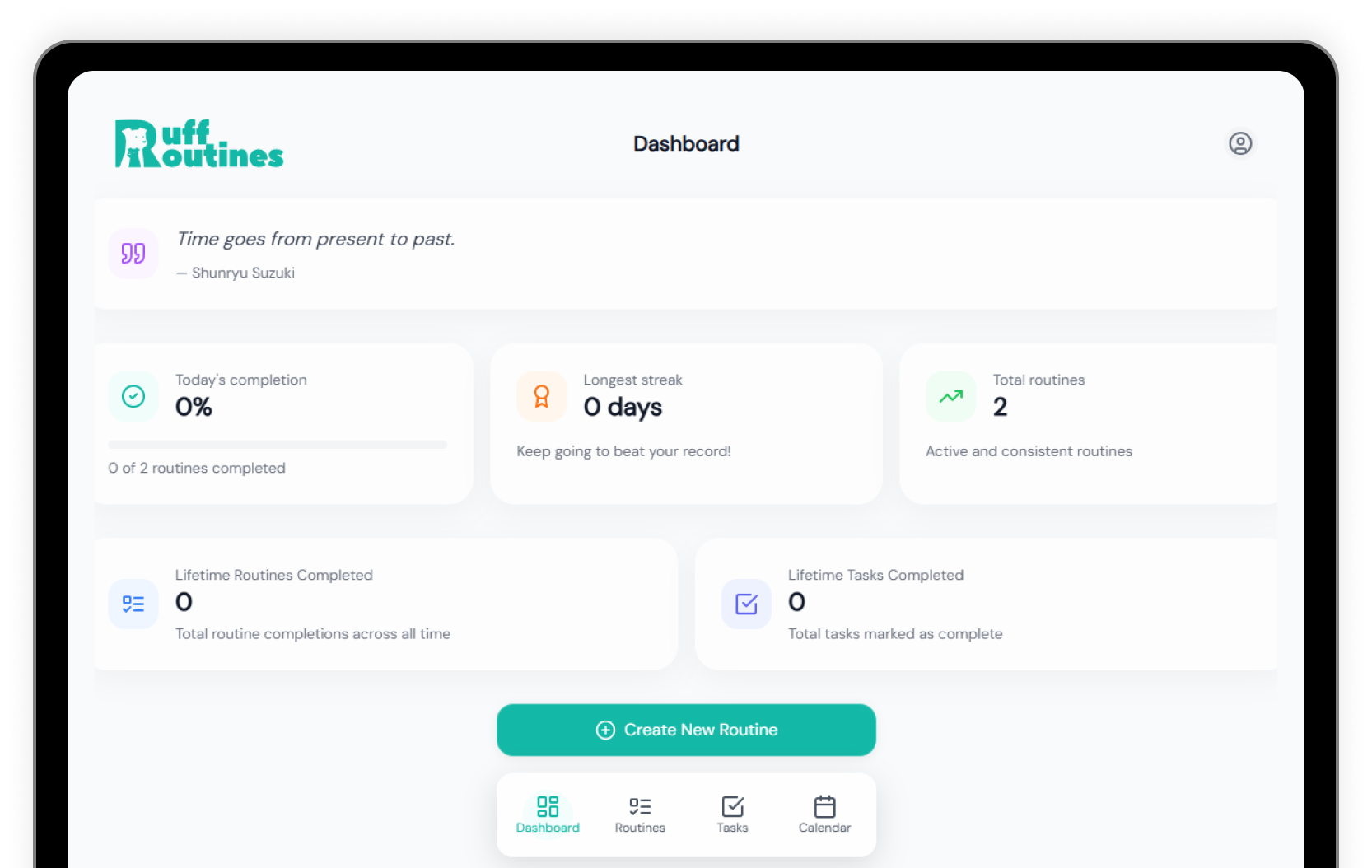 Routine Tracker - Build better habits